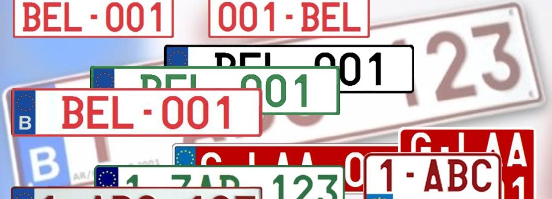 5 interessante weetjes over nummerplaten